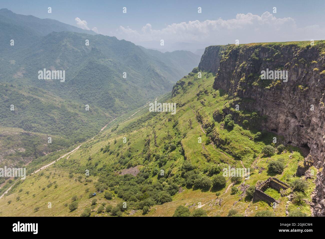 Armenia, Debed Canyon, Odzun. Horomayri Monastery ruins Stock Photo - Alamy