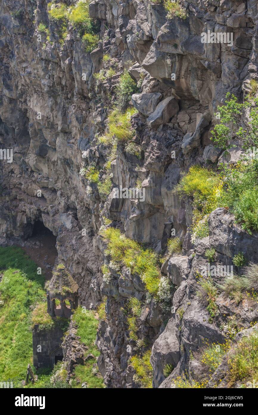 Armenia, Debed Canyon, Odzun. Horomayri Monastery ruins Stock Photo - Alamy