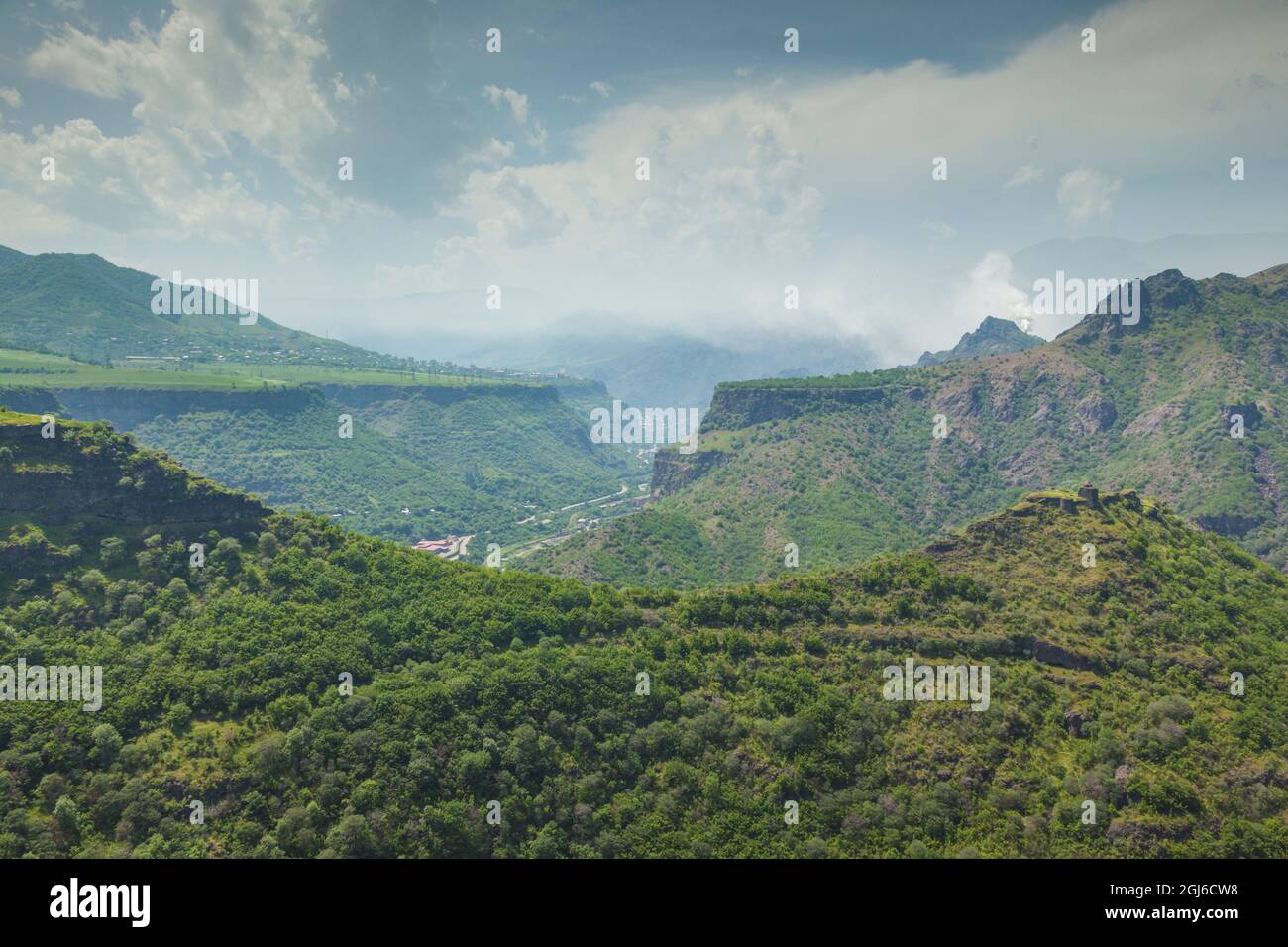 Armenia, Debed Canyon, Alaverdi. Canyon view Stock Photo - Alamy