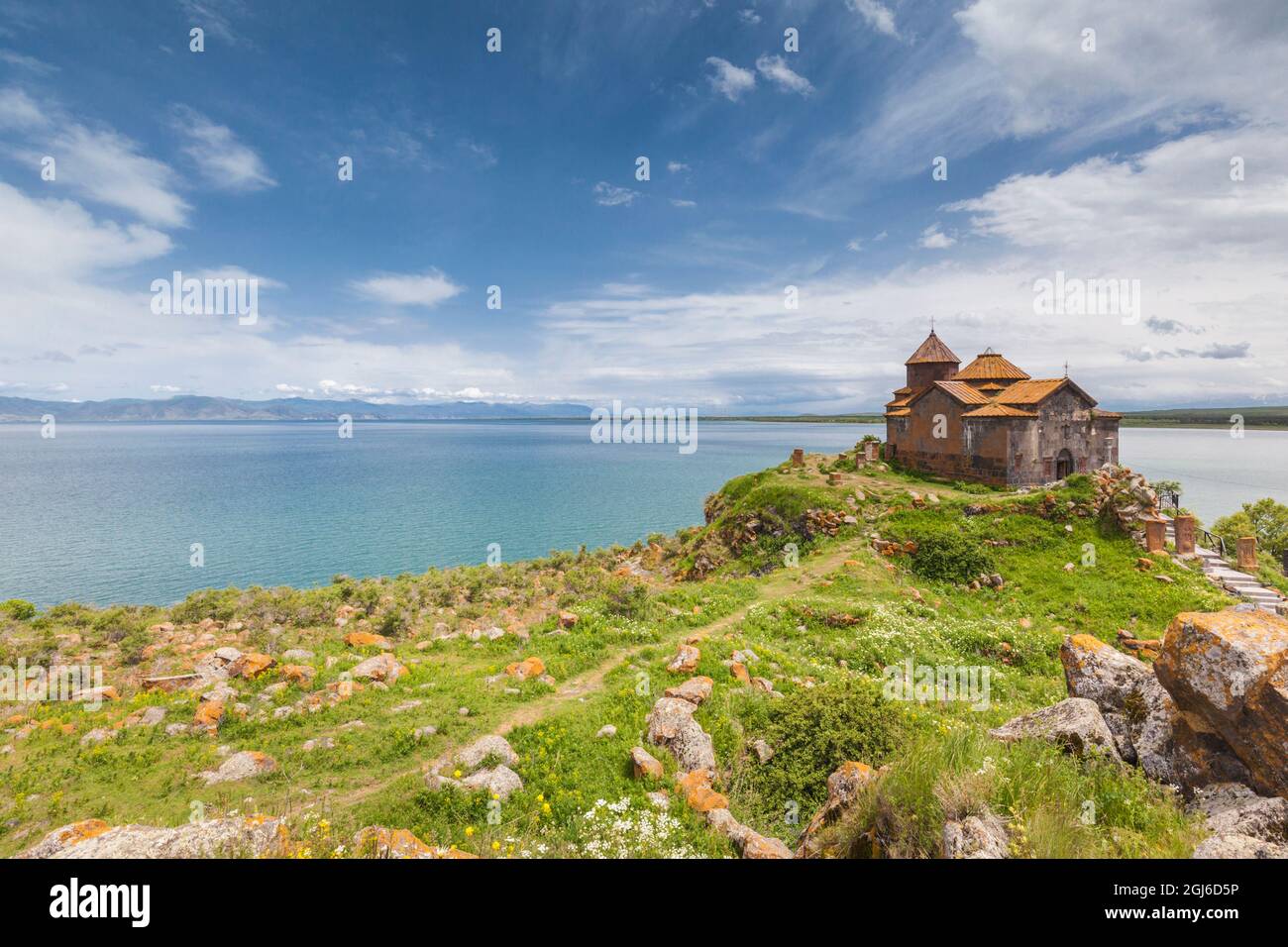 Armenia, Hayravank. Hayravank Monastery interior, 10th century Stock ...