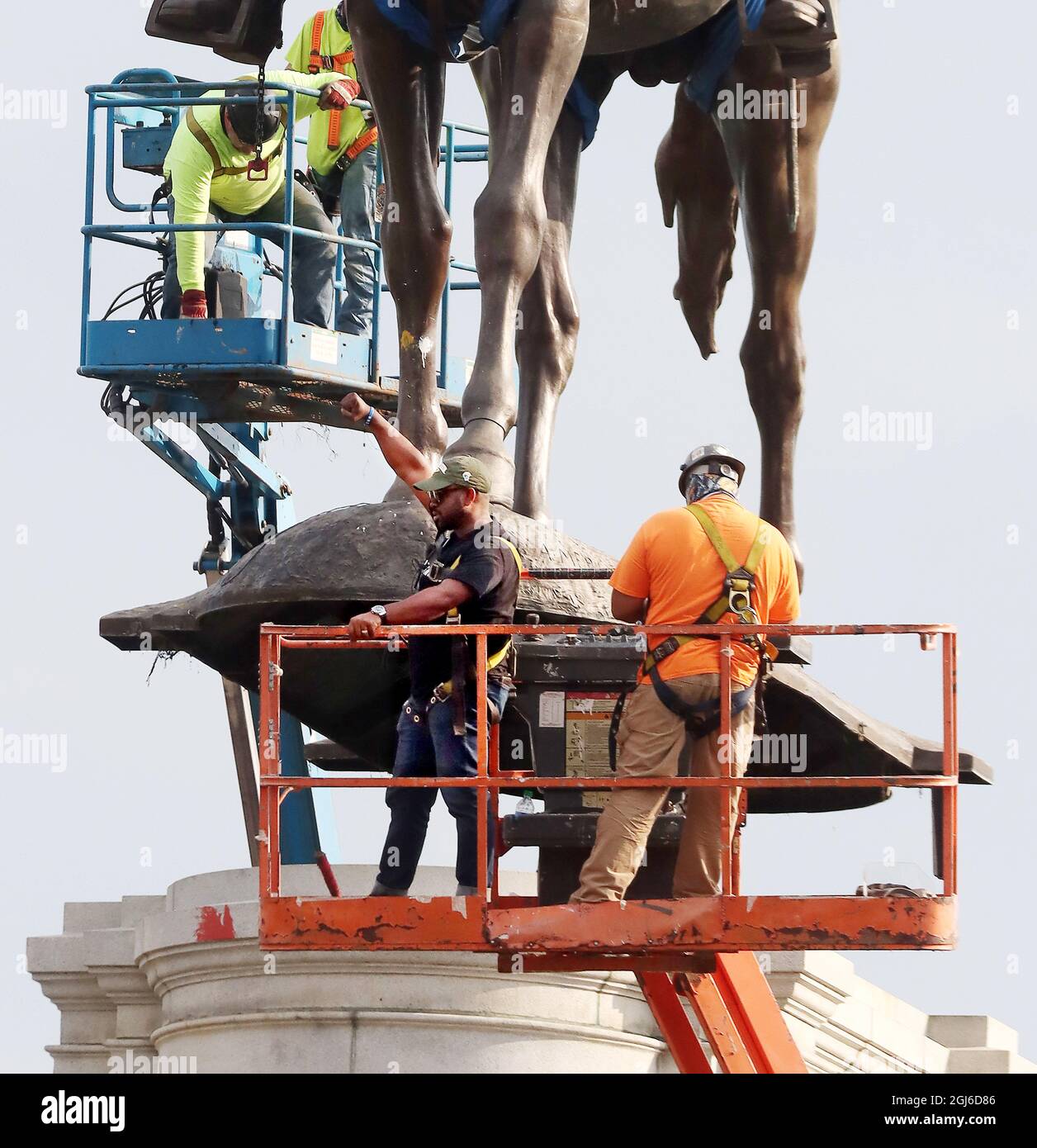 Richmond, Virginia, USA. 8th Sep, 2021. DEVON HENRY, owner of the ...