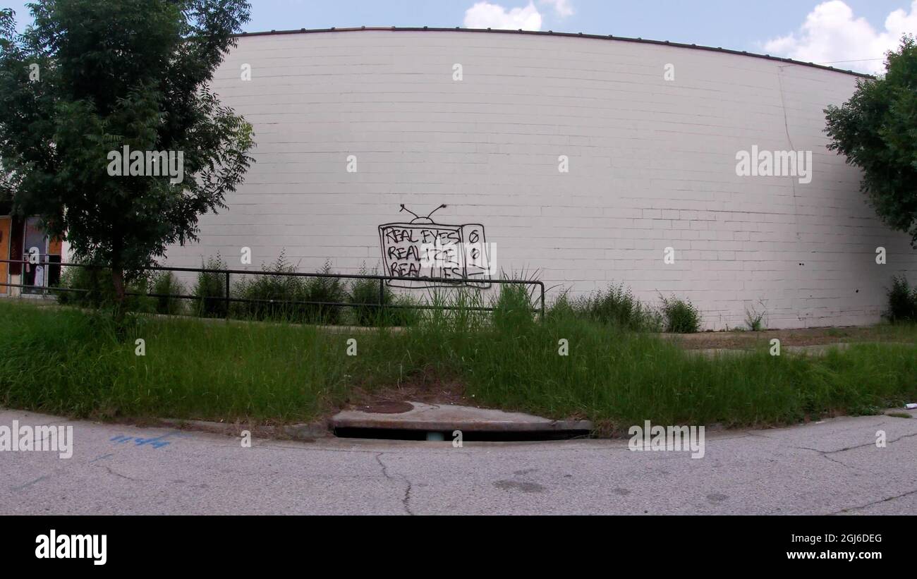 Augusta, Ga USA - 07 29 21: Vintage downtown Augusta Georgia brick ...