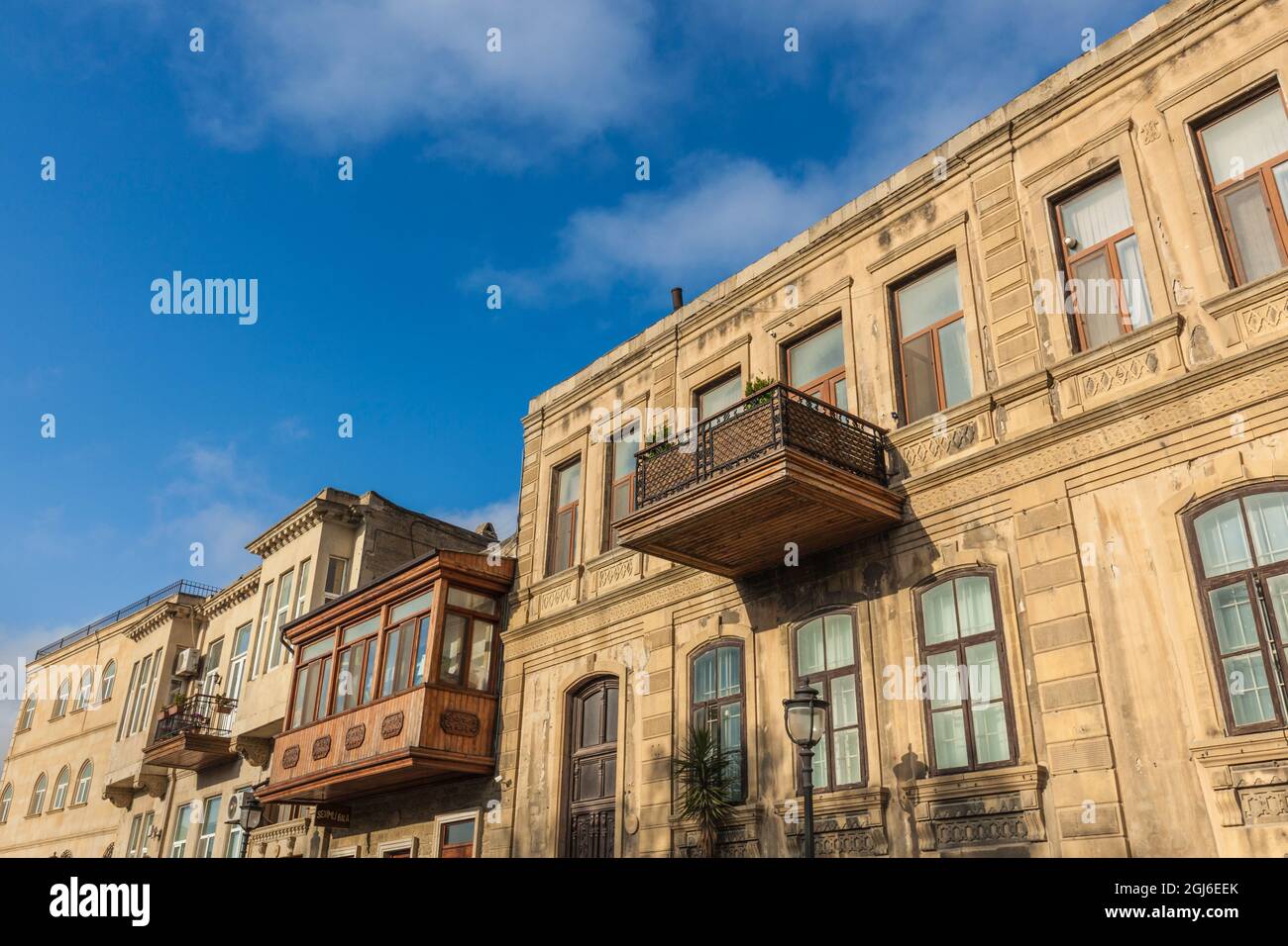 Azerbaijan, Baku. Old City's traditional architecture Stock Photo - Alamy
