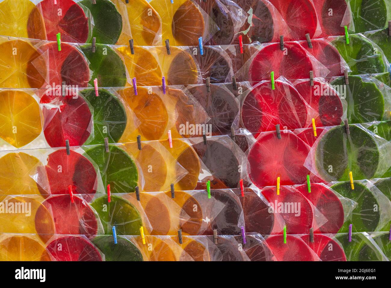 Azerbaijan, Kyalve. Traditional fruit lavash, pressed dried fruit Stock ...