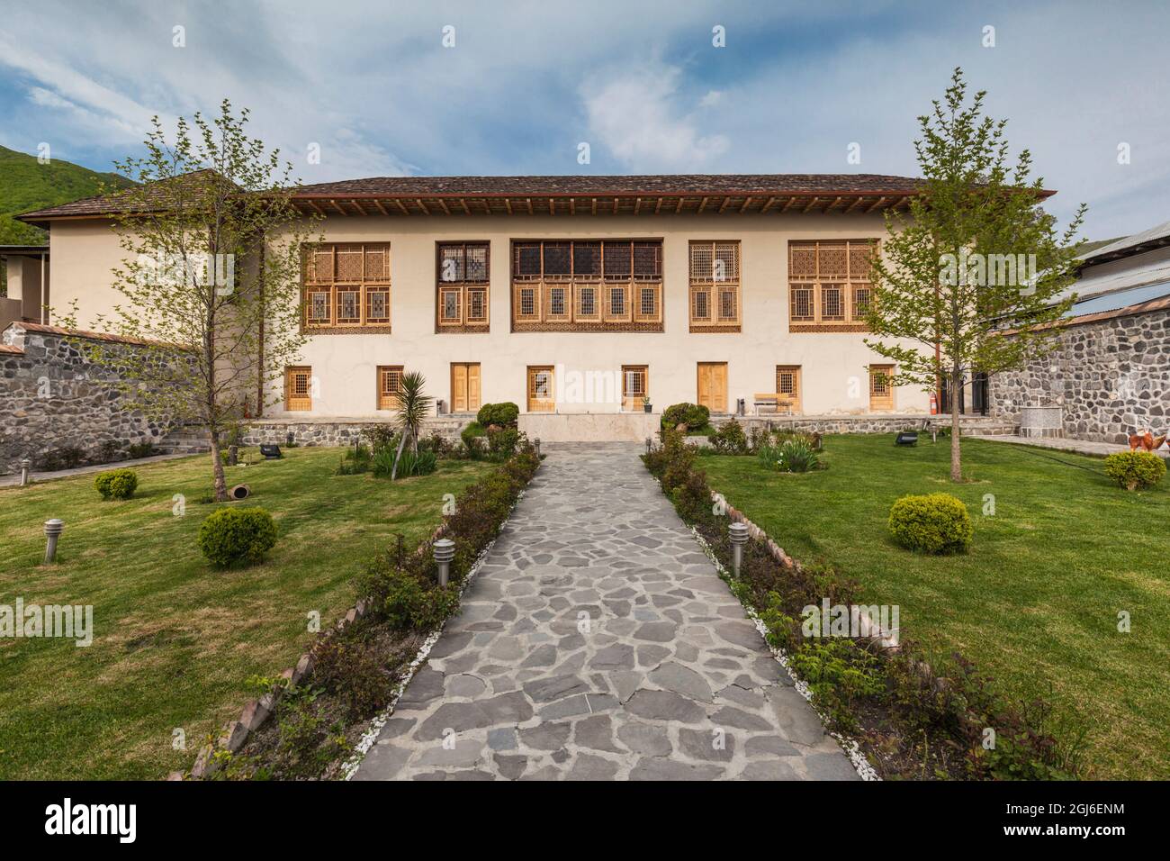 Sheki palace hi-res stock photography and images - Alamy