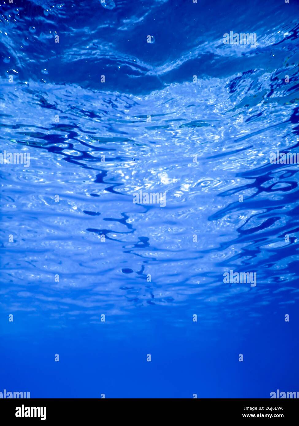 Water Surface Underwater, Swimming Pool Surface Water Background Stock ...