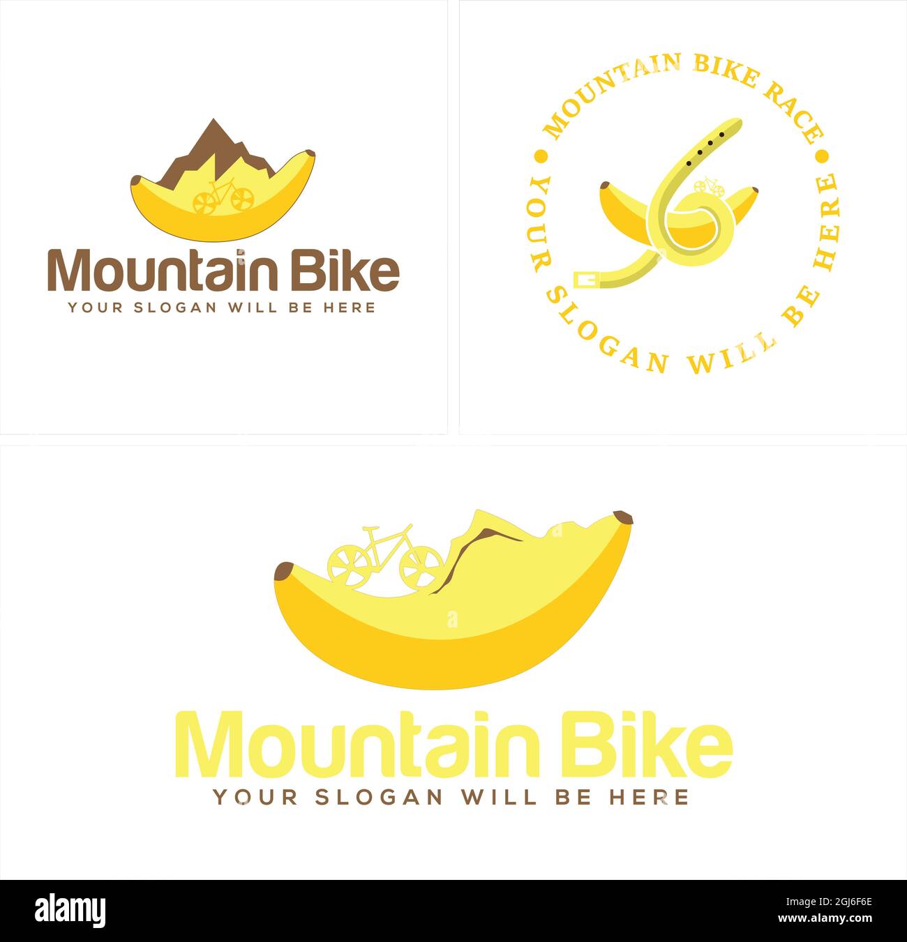 Banana bike Stock Vector Images - Alamy