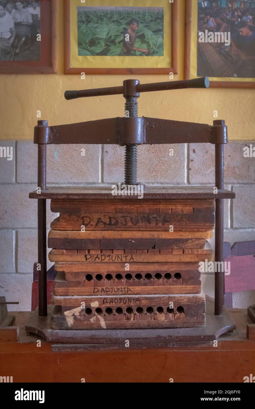 Wooden cigar press hi-res stock photography and images - Alamy