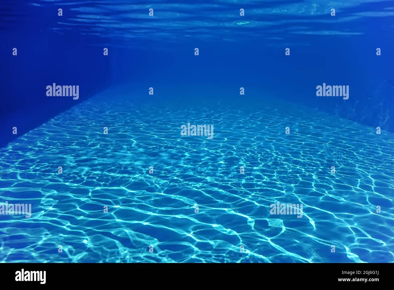 Underwater Empty Swimming Pool Background Stock Photo - Alamy