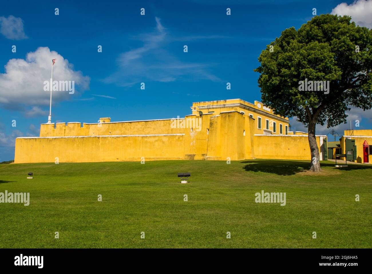 Fort Christiansted National Historic Site, Christiansted, St. Croix, US ...