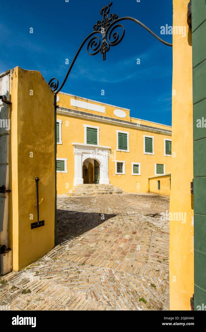 Fort Christiansted National Historic Site, Christiansted, St. Croix, US ...