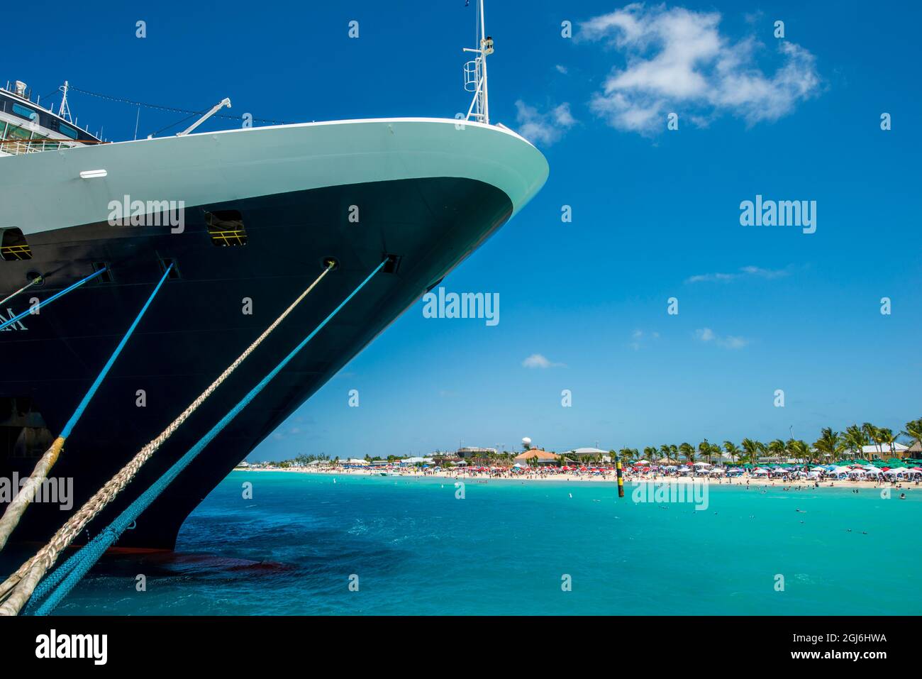 Cruise ship, Grand Turk Cruise Port, Grand Turk Island, Turks and ...