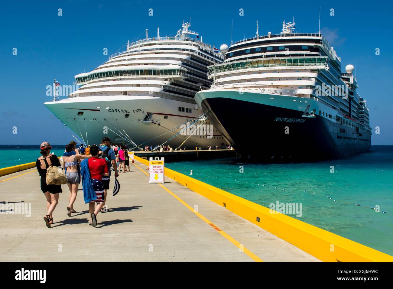 Cruise ship, Grand Turk Cruise Port, Grand Turk Island, Turks and ...