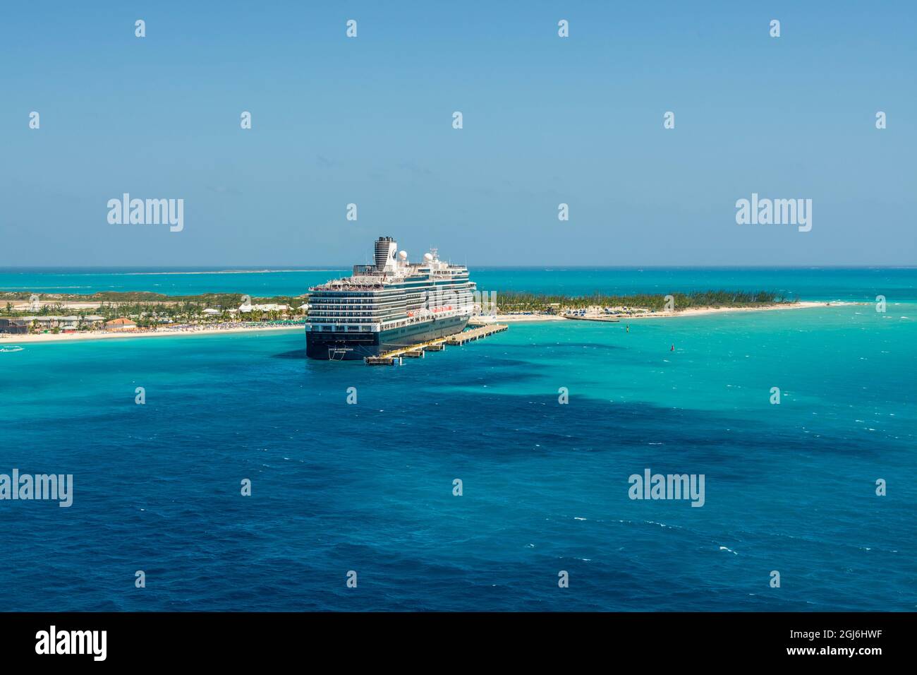 Cruise ship, Grand Turk Cruise Port, Grand Turk Island, Turks and ...
