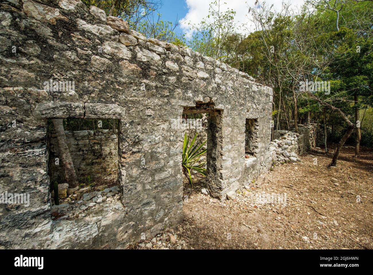 Wade's Green Plantation Historic Site, North Caicos, Turks and Caicos ...