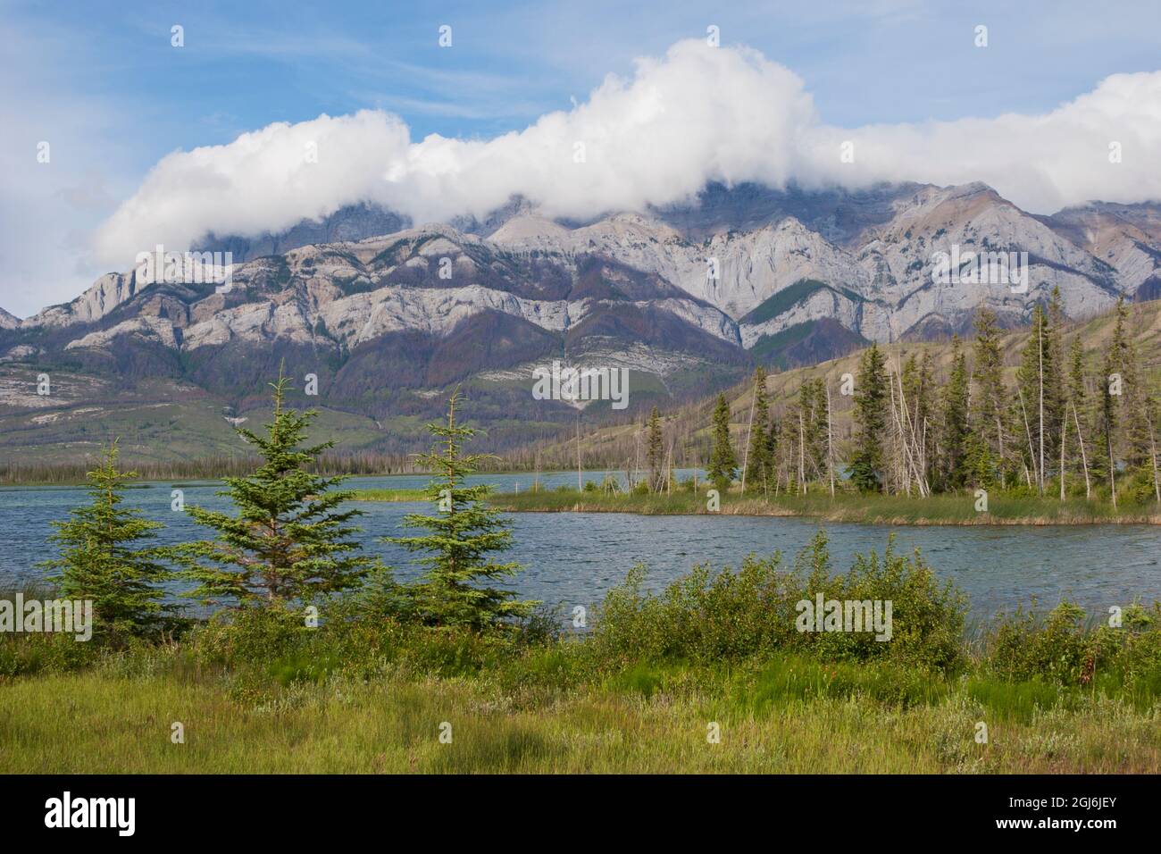 Jasper National Park, Approaching Storm Stock Photo - Alamy