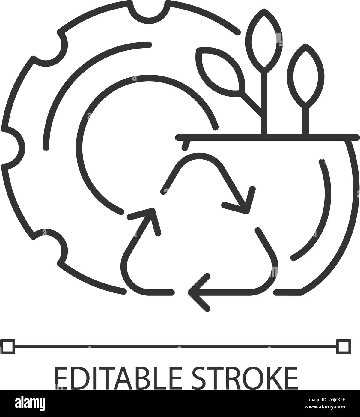 Sustainable planter Cut Out Stock Images & Pictures - Alamy