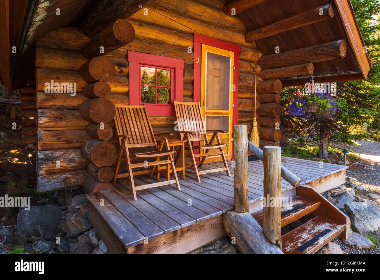 Cabin at Lake O'hara, Yoho National Park, British Columbia, Canada ...