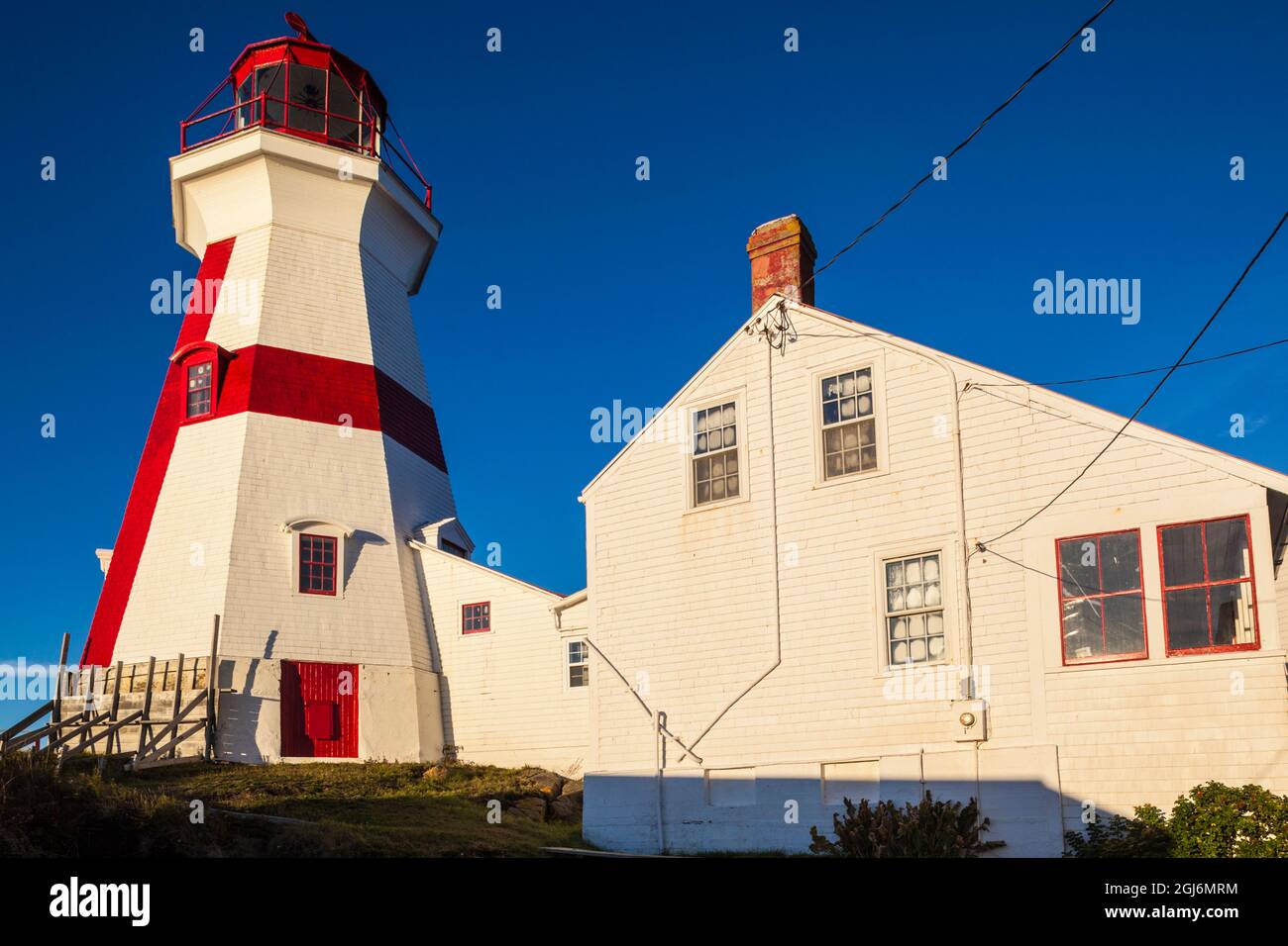 Canada, New Brunswick, Campobello Island. Head Harbour Lightstation ...