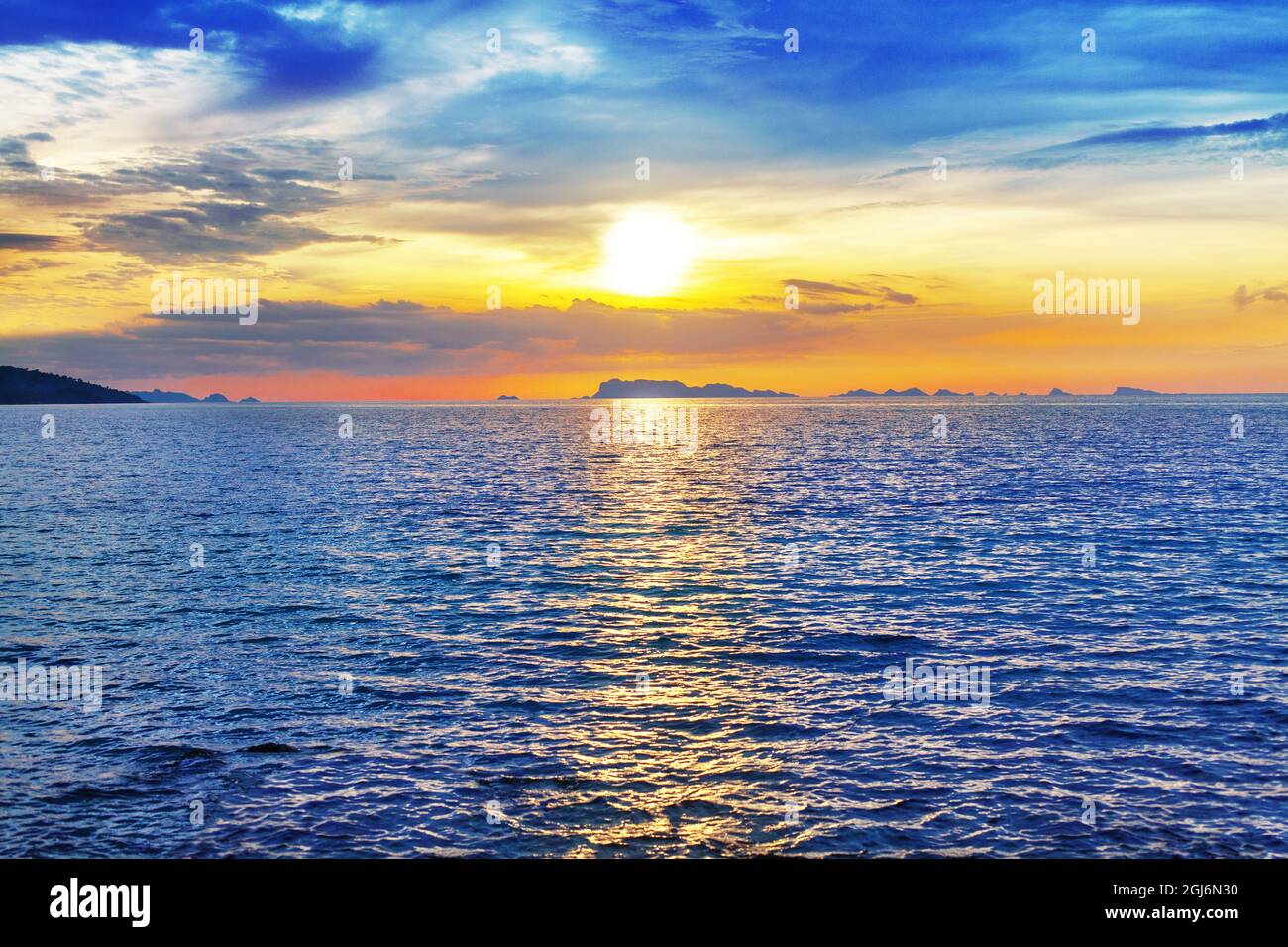 Beautiful Island Sunrise