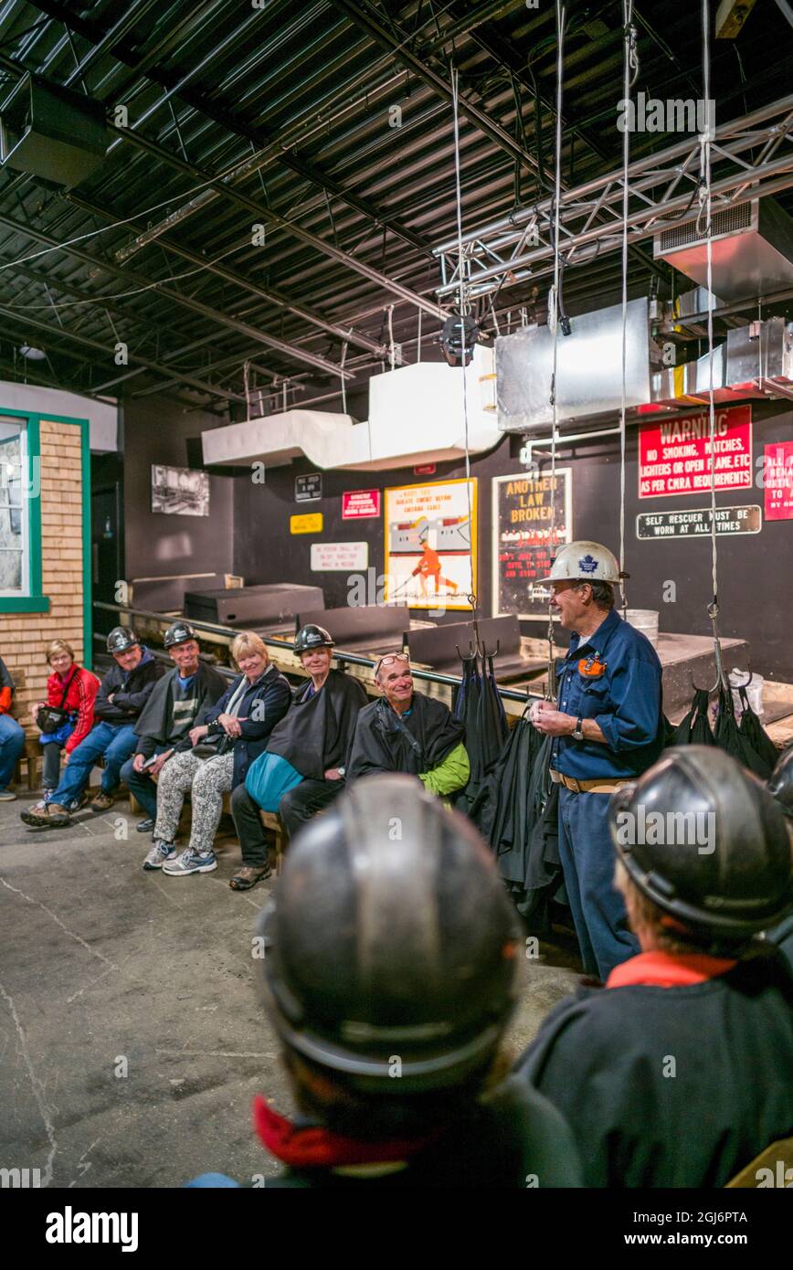 Canada, Nova Scotia, Glace Bay, Cape Breton Miners Museum, coal mining ...