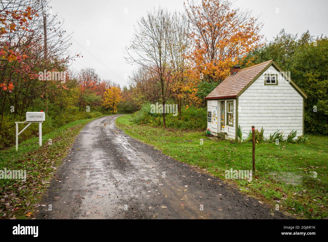 Canada, Nova Scotia, Digby, Maud Lewis House Replica built by Murray ...