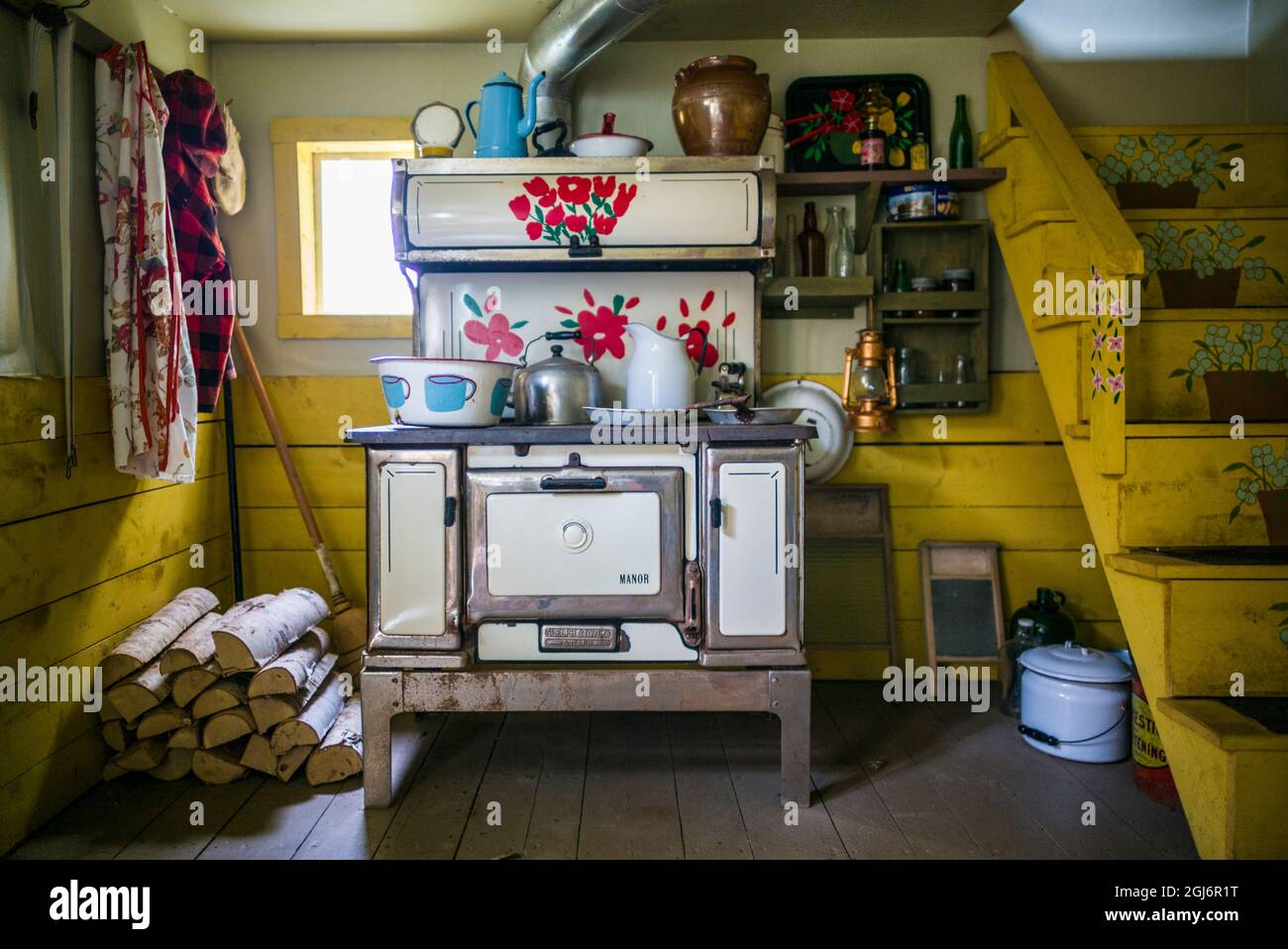Canada, Nova Scotia, Digby, Maud Lewis House Replica built by Murray ...