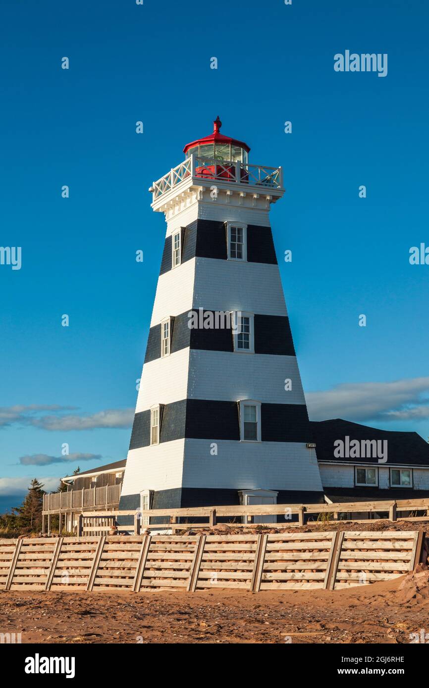 Canada, Prince Edward Island, West Point Lighthouse Stock Photo - Alamy