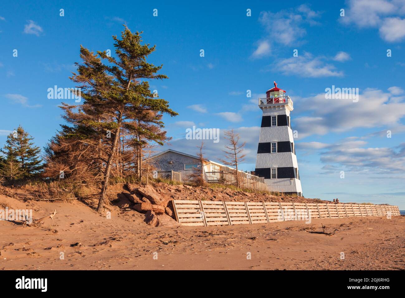 Canada, Prince Edward Island, West Point Lighthouse Stock Photo - Alamy