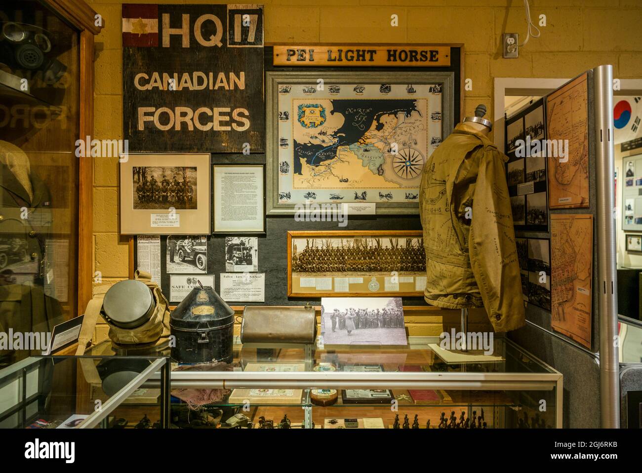 Canada, Prince Edward Island, Charlottetown, PEI Regiment Military ...