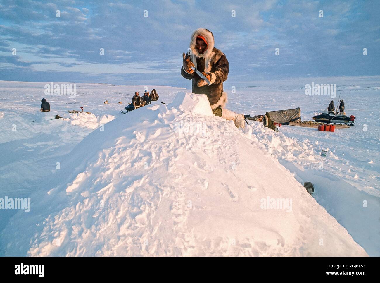Caribou skin clothing hi-res stock photography and images - Alamy