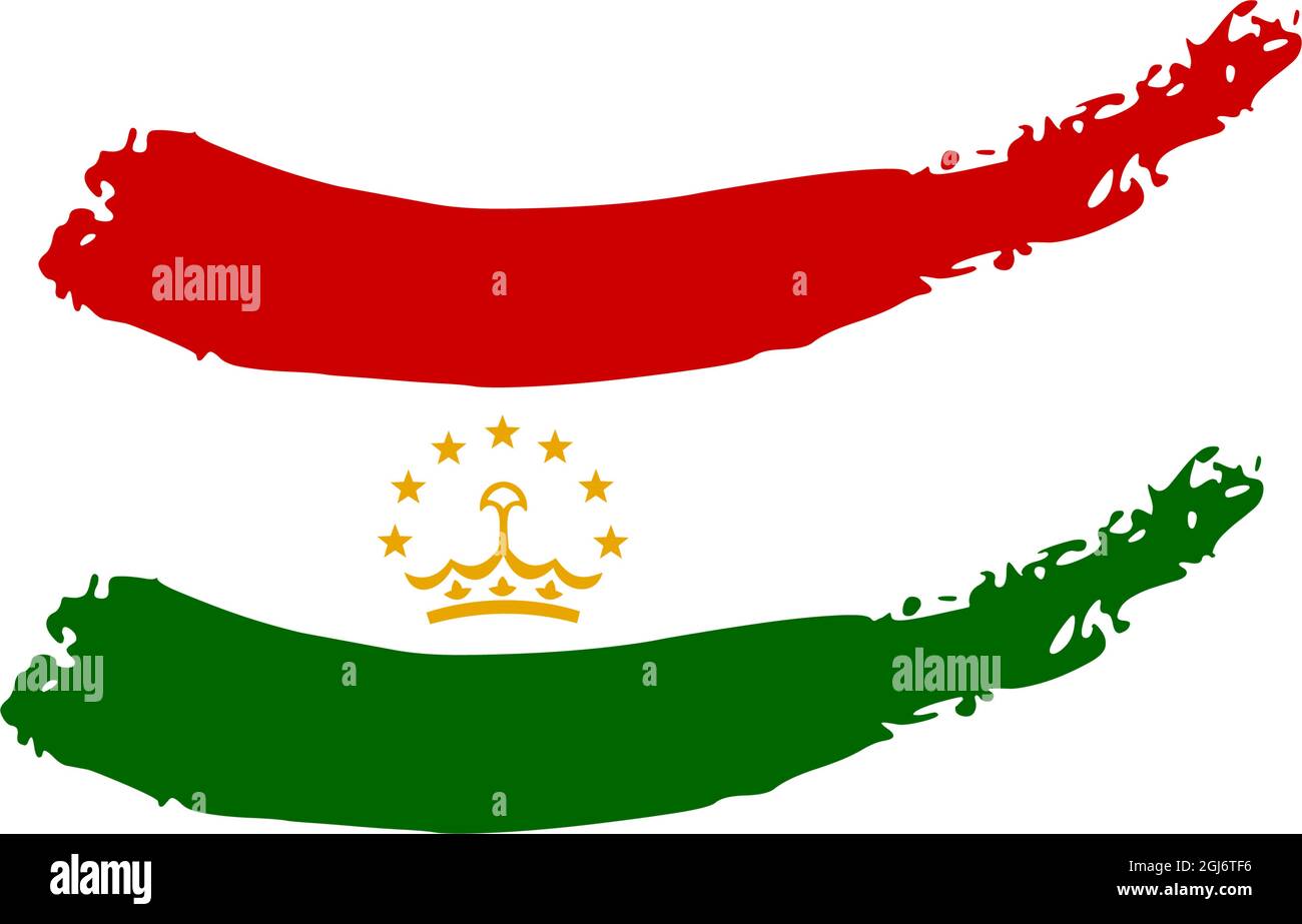 Tajikistan flag icon logo design vector template Stock Vector Image ...