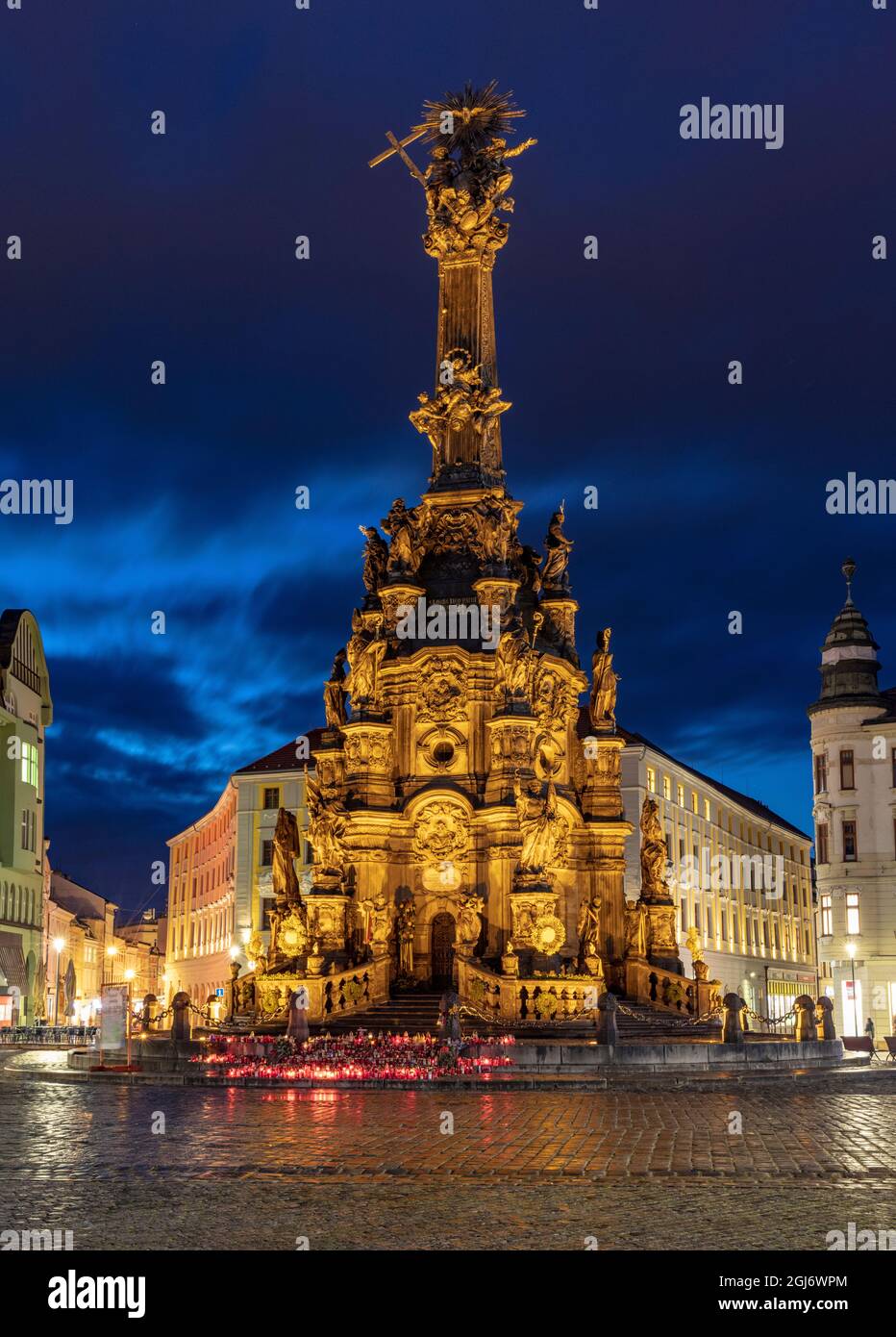 Pillar of the holy trinity olomouc hi-res stock photography and images ...