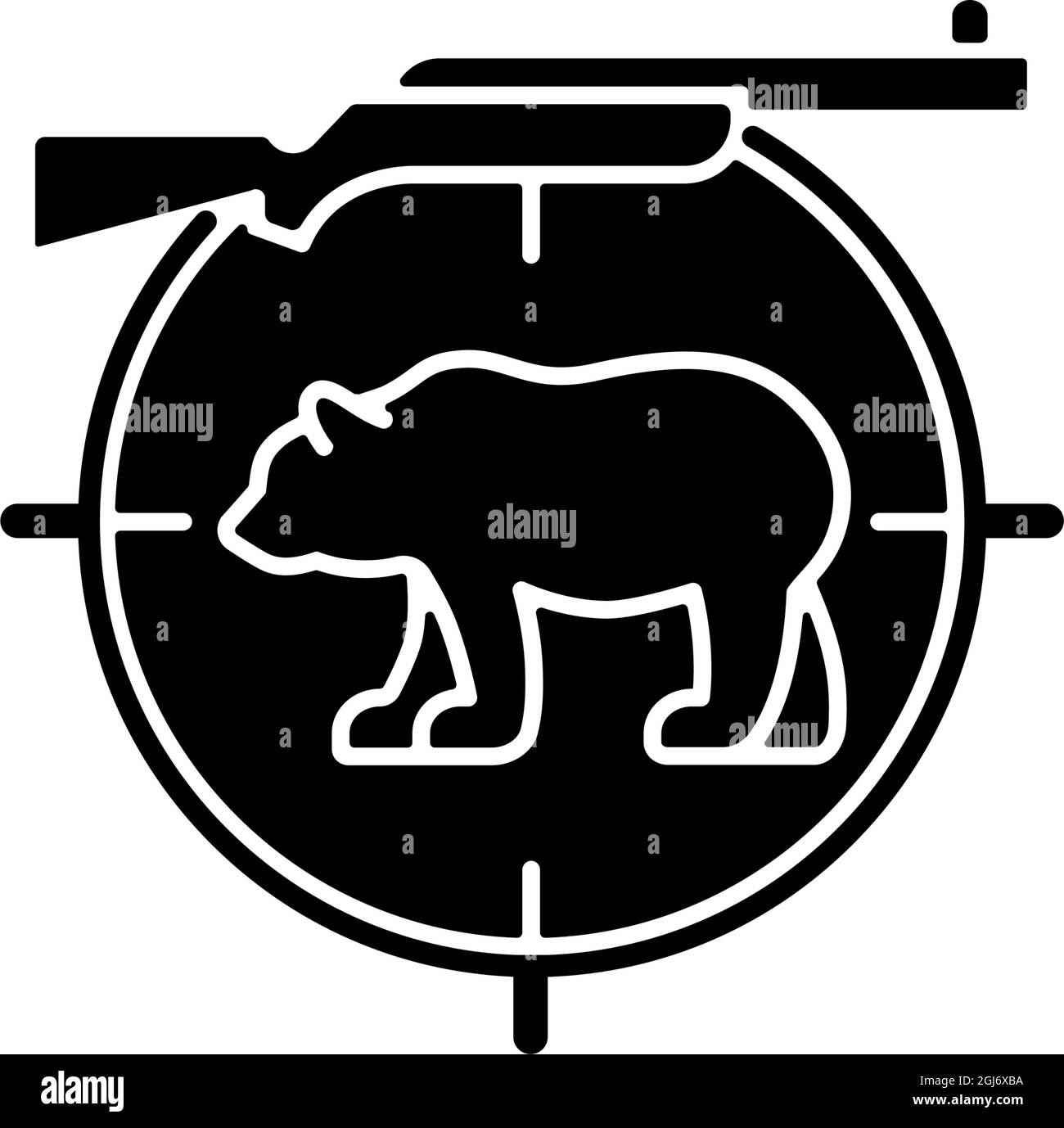 Big game hunting illustration hi-res stock photography and images - Alamy