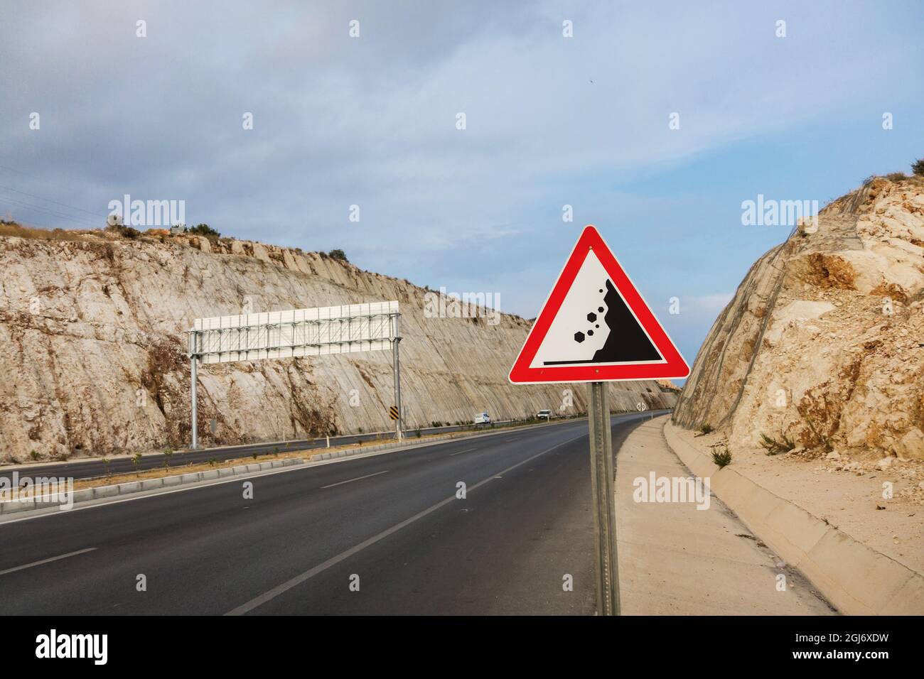 Rock Slide Highway High Resolution Stock Photography and Images - Alamy
