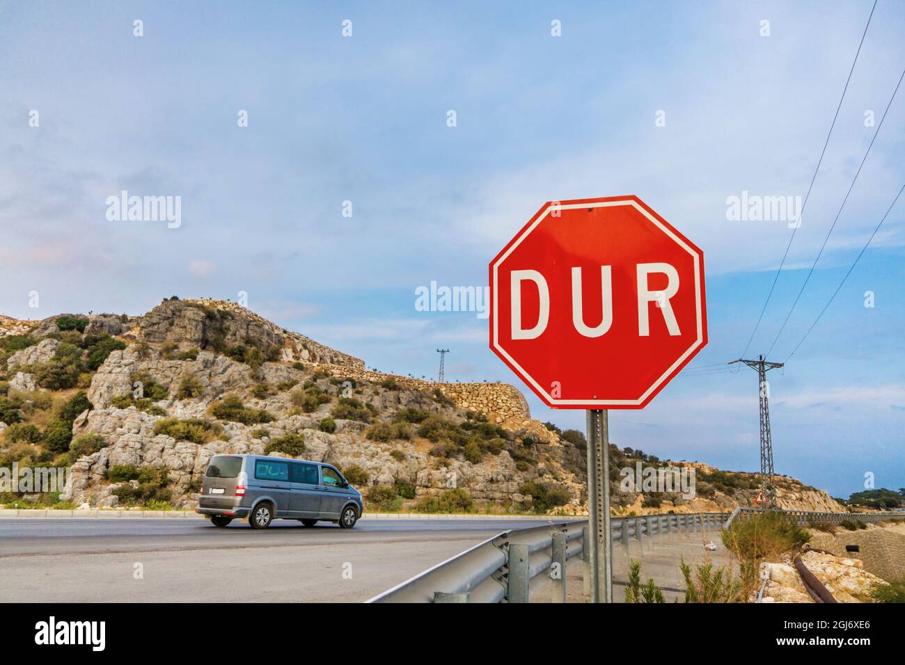 Traffic Sign Turkey High Resolution Stock Photography and Images - Alamy