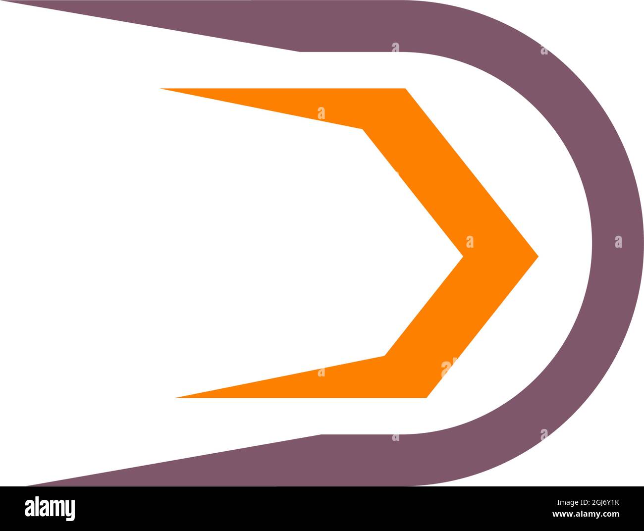 D letter initial icon vector logo design Stock Vector Image & Art - Alamy