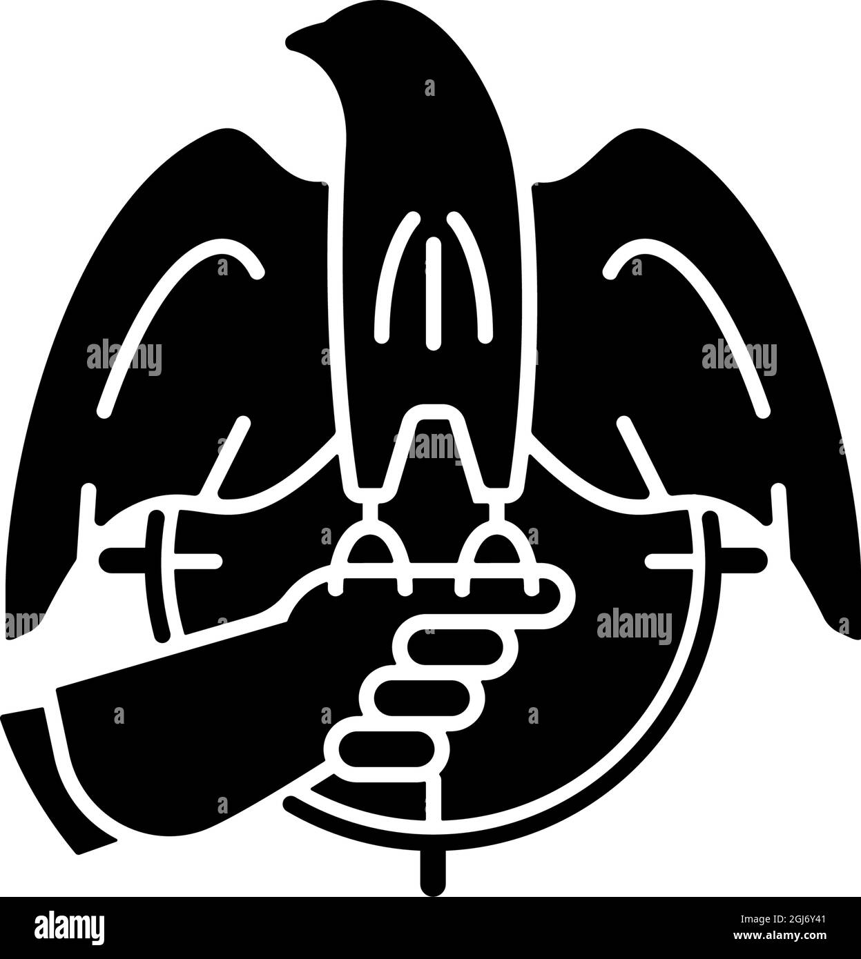 Training bird of prey Black and White Stock Photos & Images - Alamy