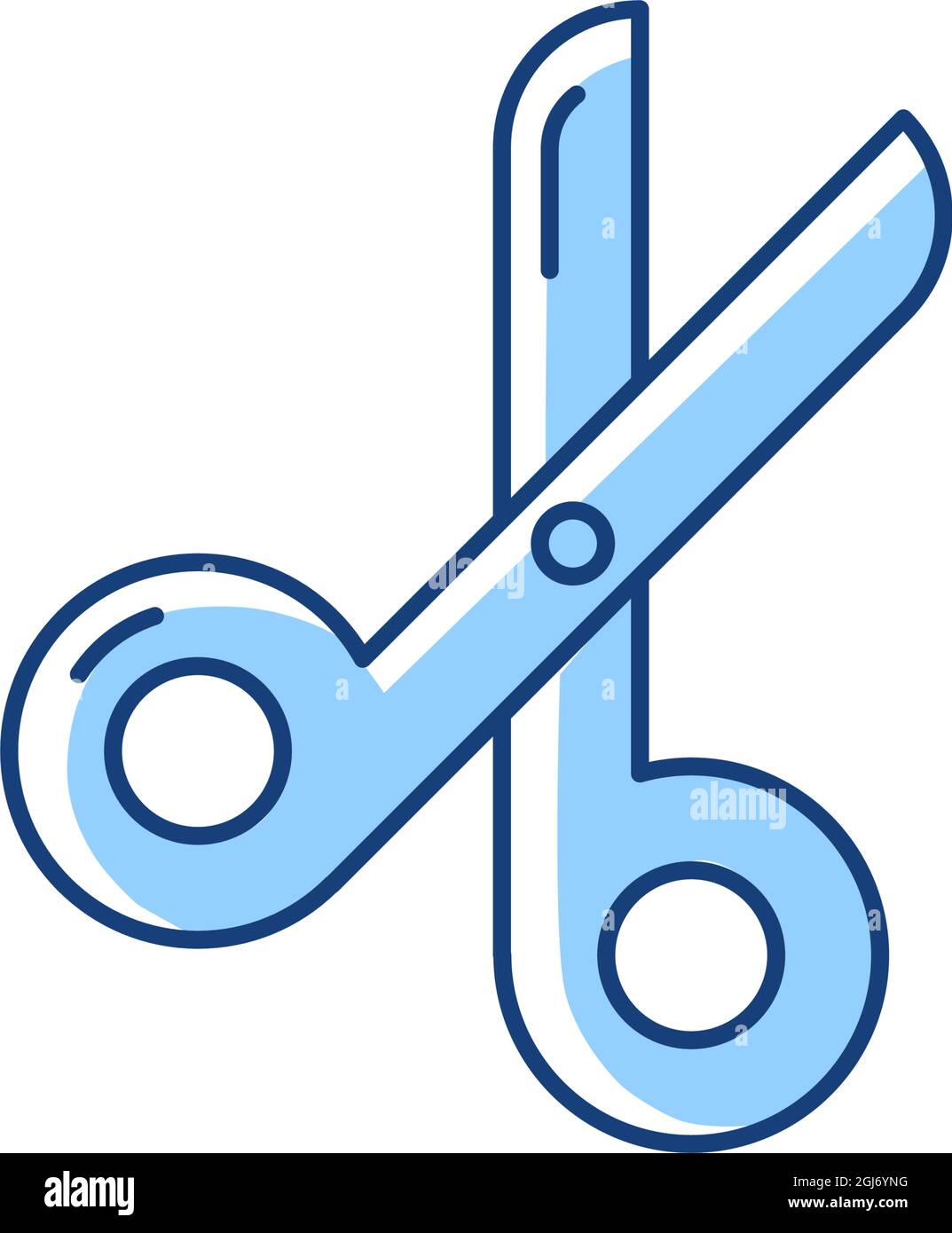 Scissors RGB color icon Stock Vector Image & Art - Alamy