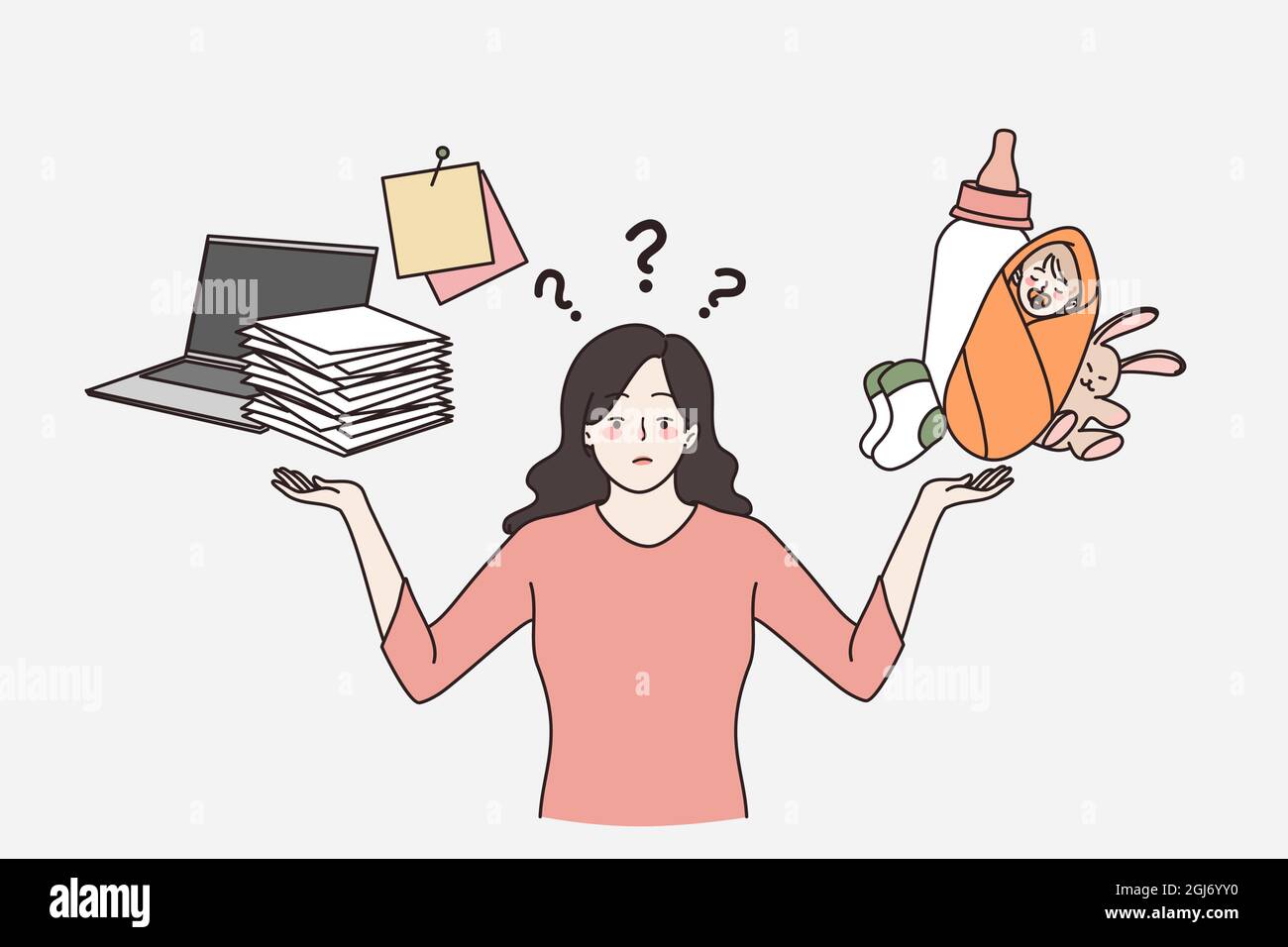 Dilemma family Stock Vector Images - Alamy