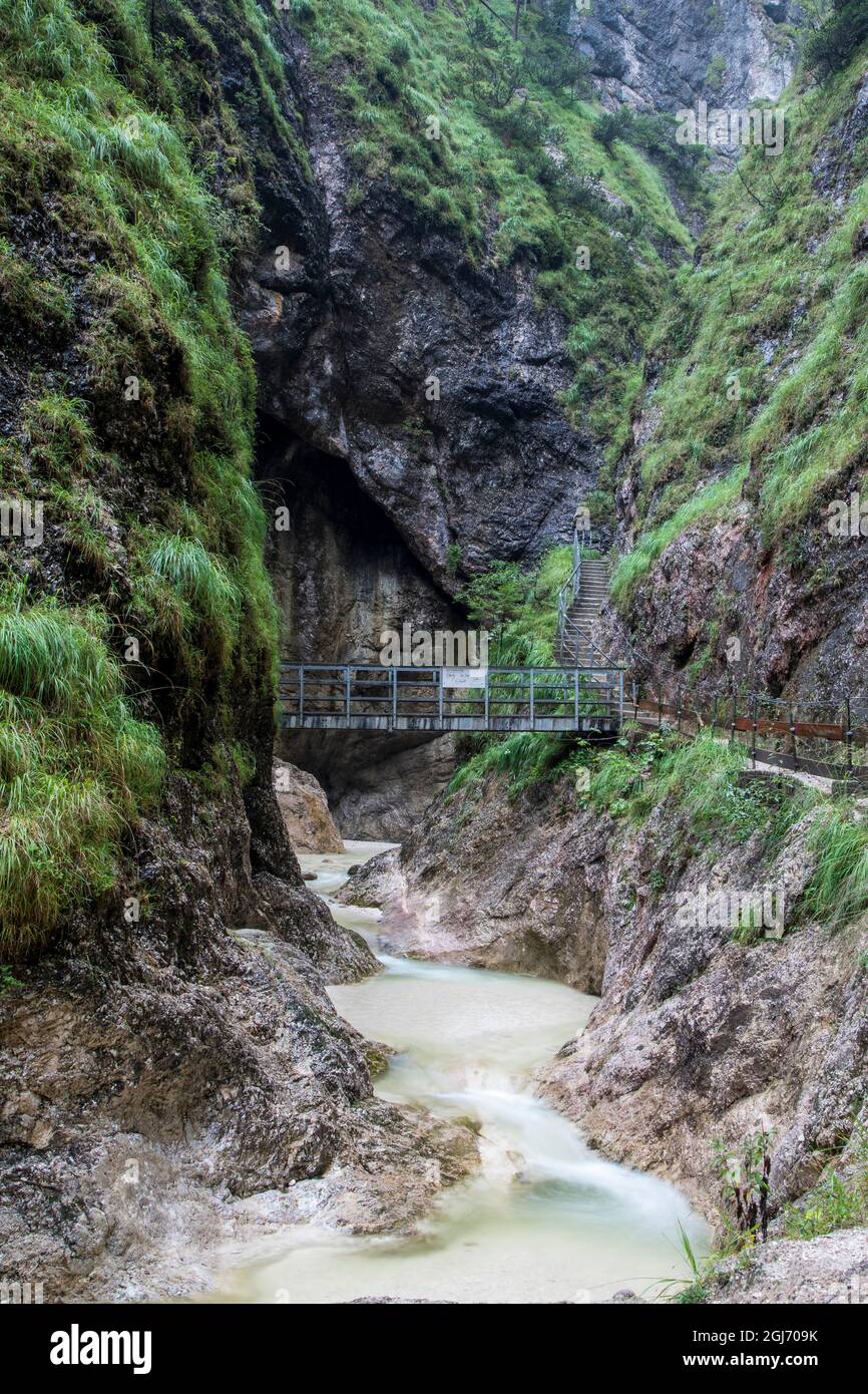Almbachklamm with almbach hi-res stock photography and images - Alamy