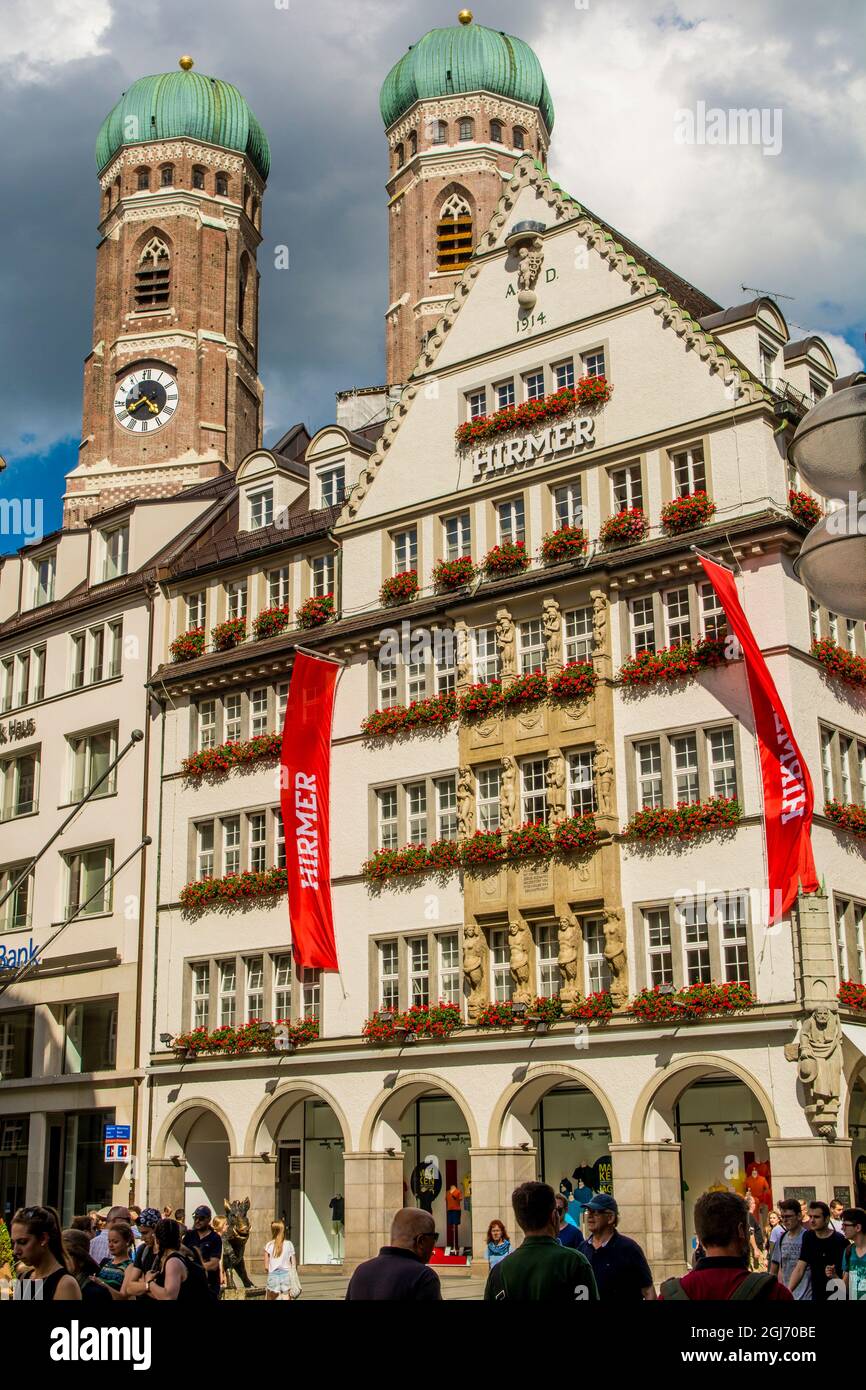 Buildings architecture, Munich, Bavaria, Germany Stock Photo - Alamy