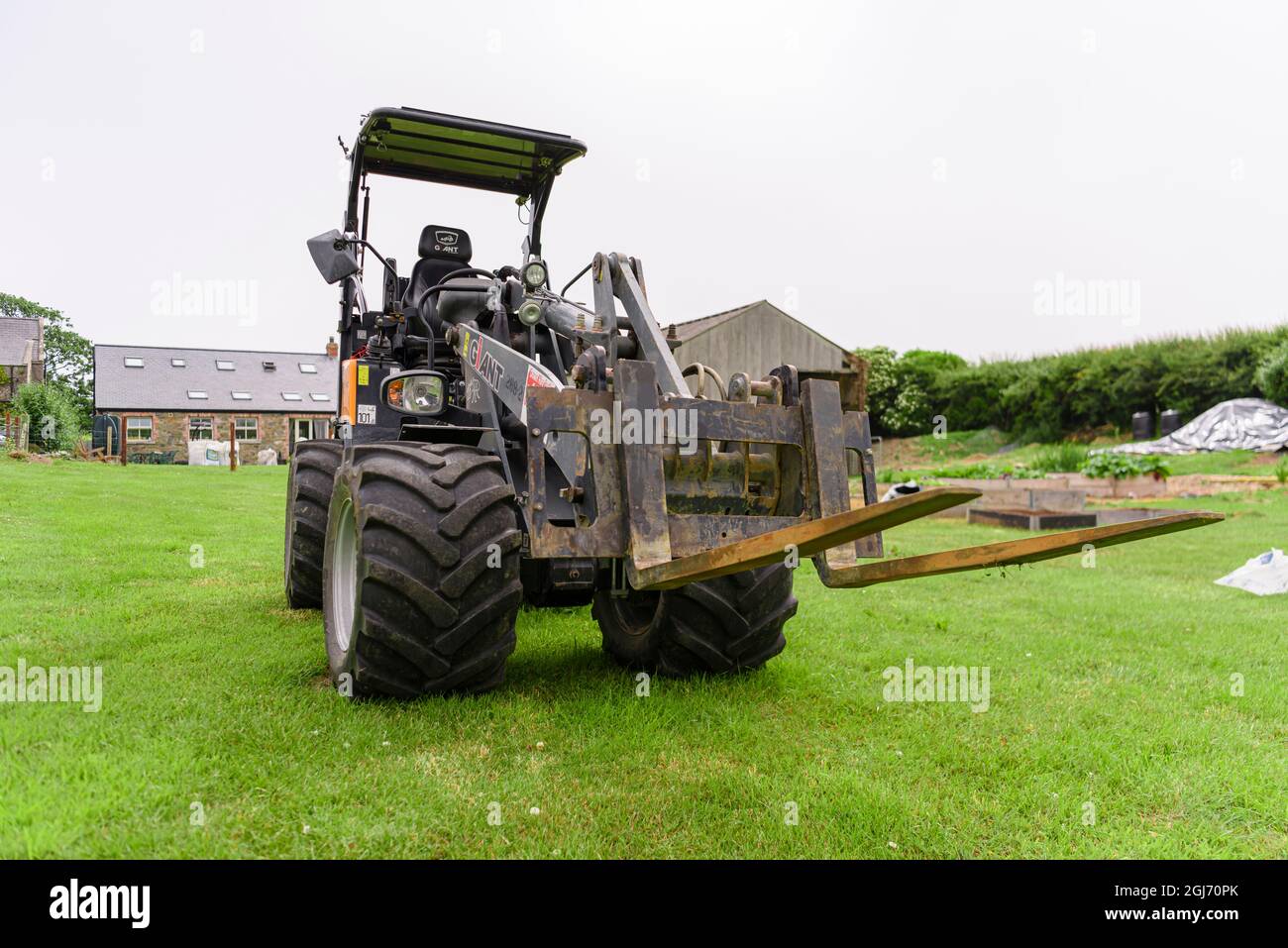 Giant forklift hi-res stock photography and images - Alamy