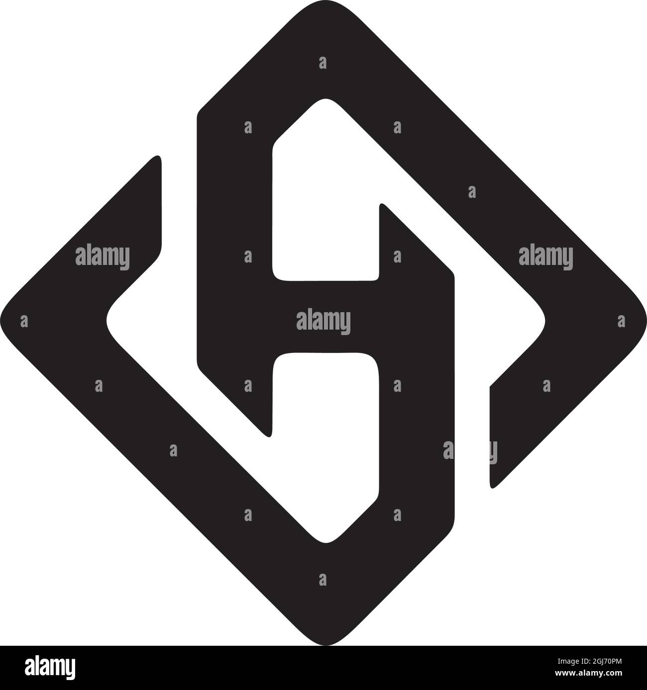 Simple H initial letter logo design vector template Stock Vector Image ...