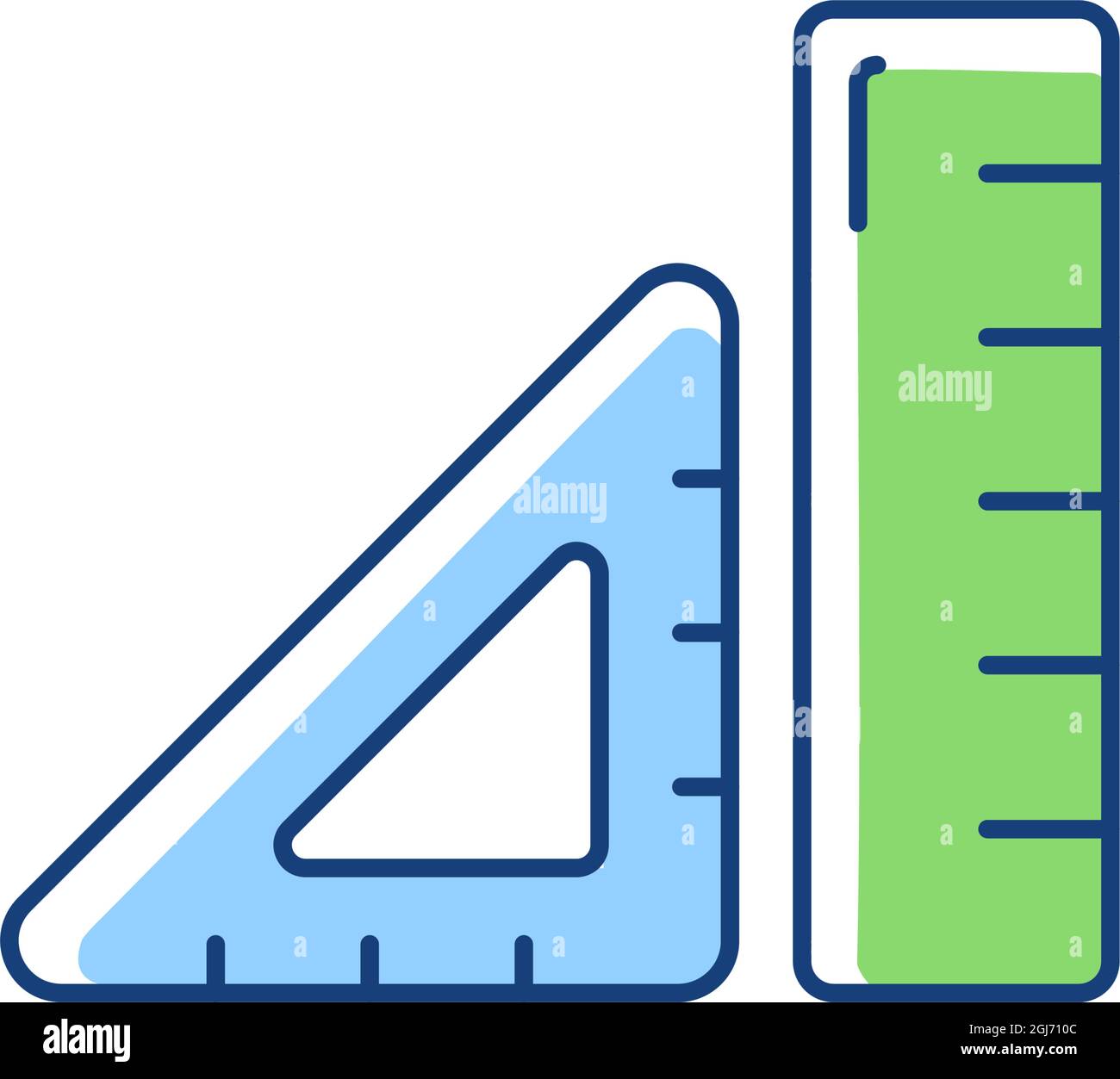 Ruler RGB color icon Stock Vector Image & Art - Alamy