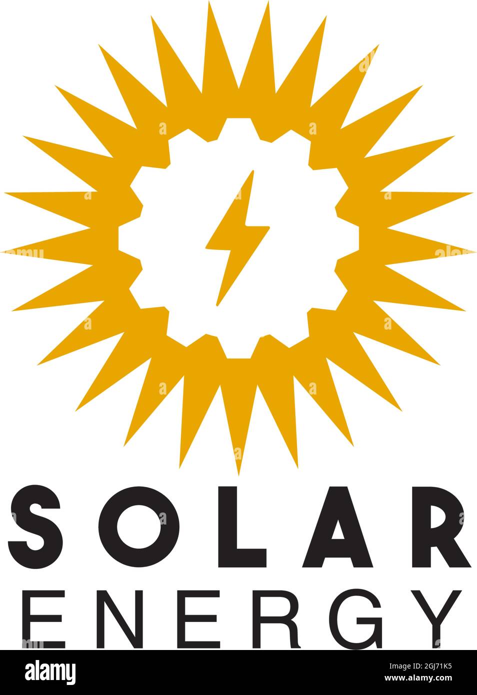 Solar energy icon logo design vector template illustration Stock Vector ...