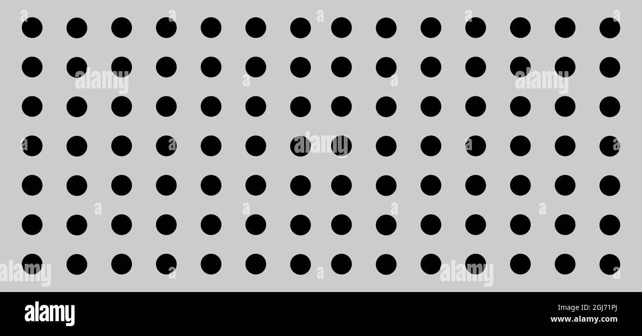Peg board with square holes. Grey rectangle peg board perforated ...