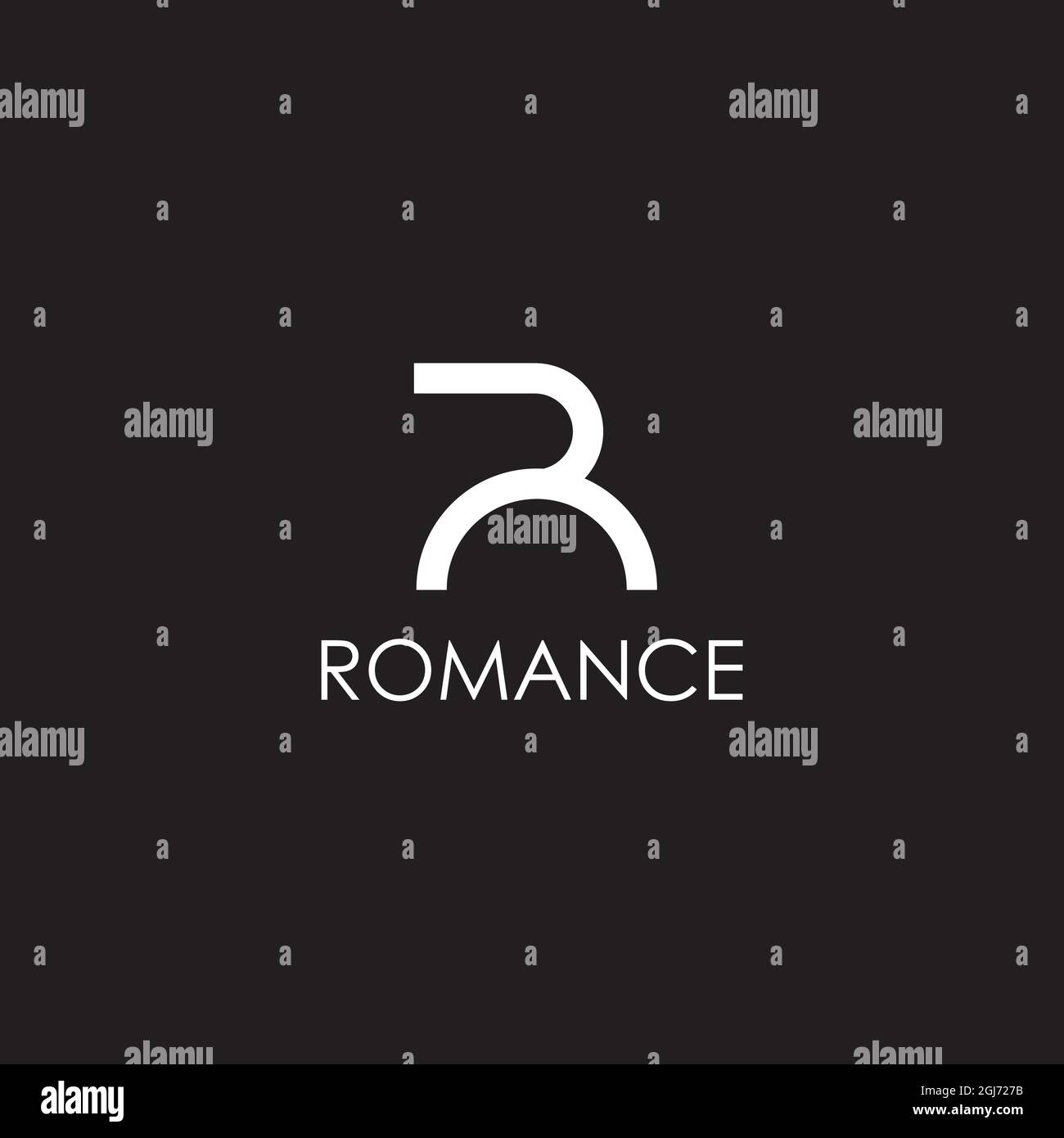 R letter initial logo design vector template illustration Stock Vector ...