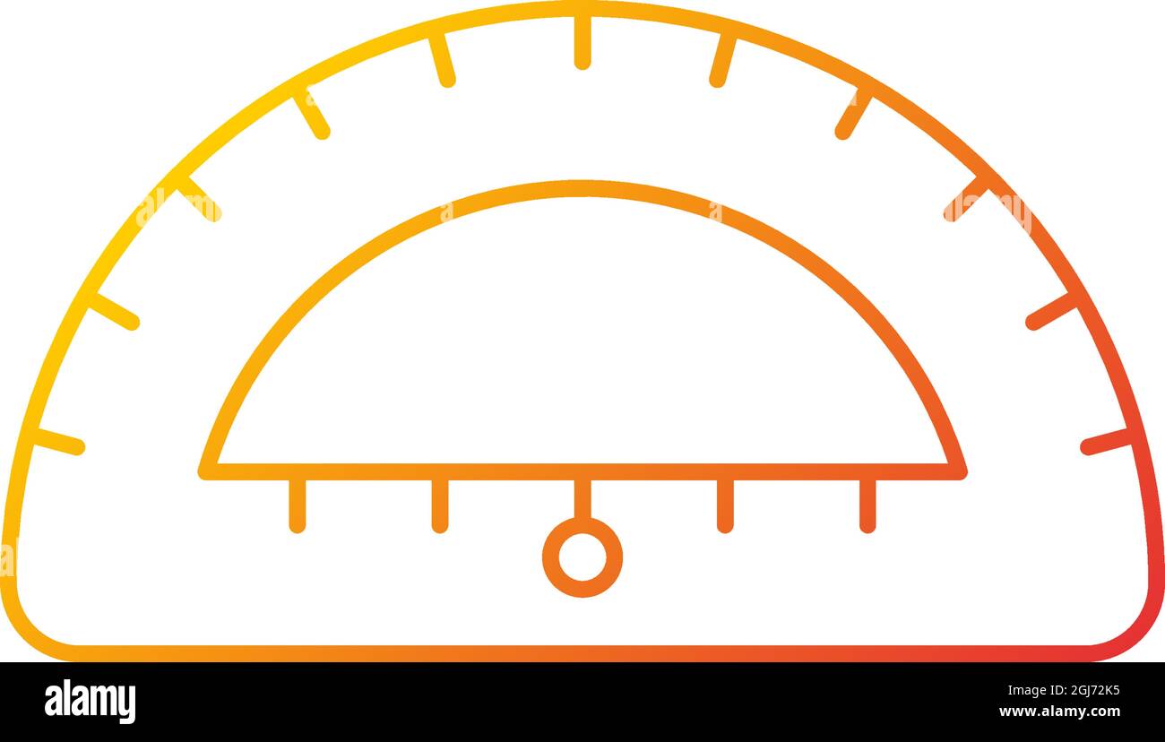 Protractor gradient linear vector icon Stock Vector Image & Art - Alamy Protractor gradient linear vector icon Stock Vector Image & Art - Alamy