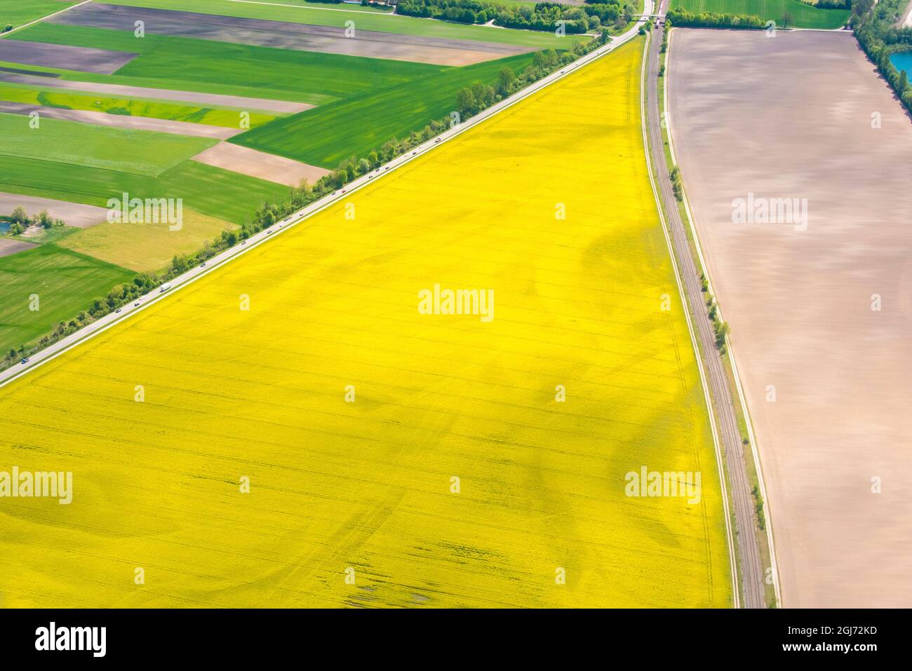 Mustard fields pattern hi-res stock photography and images - Alamy